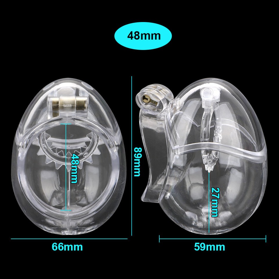 Detachable Male Scrotum Chastity Device Ring Cage Restraint Cage Penis ...