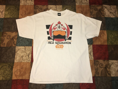 STAR WARS ROGUE ONE RED SQUADRON T-SHIRT ADULT SIZE EXTRA LARGE (XL) | eBay