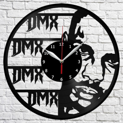 DMX Vinyl Record Wall Clock Home Fan Art Deco 12'' 3 cm 4395 | eBay
