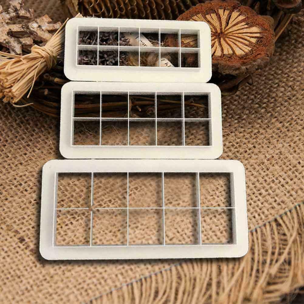 3Pcs Geometry Square Cookie Cutter Cake Mold Fondant Baking Tool ...
