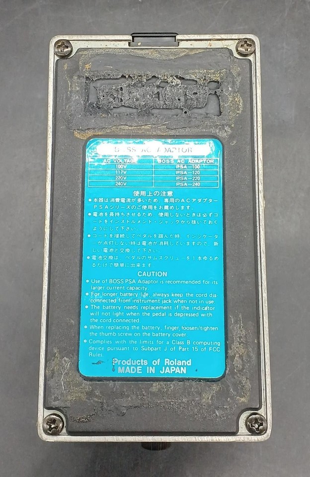 BOSS DD-2 Digital Delay Pedal Tested & Works 3927 | eBay