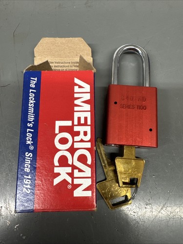 American Lock Series 1100 Padlock New with Two Keys - Keyed Alike | eBay