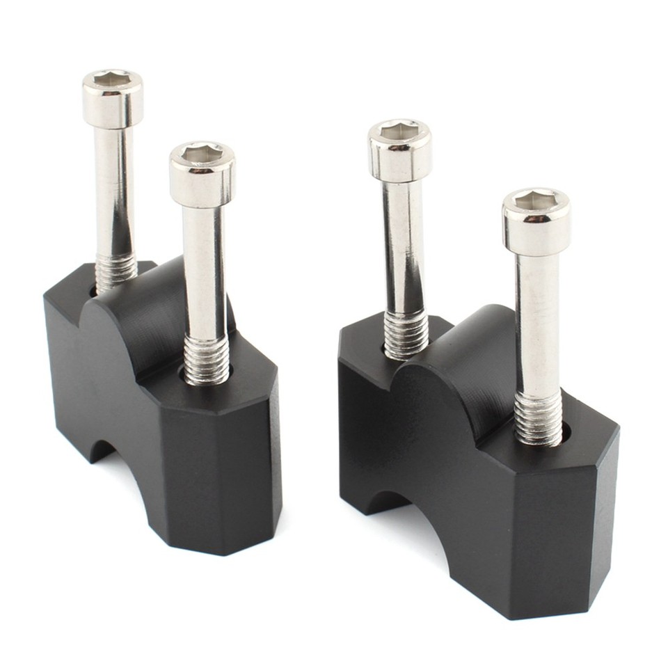 Handlebar Riser Clamp Adapter Mount For Kawasaki Z750 2004-2012 Z1000 ...