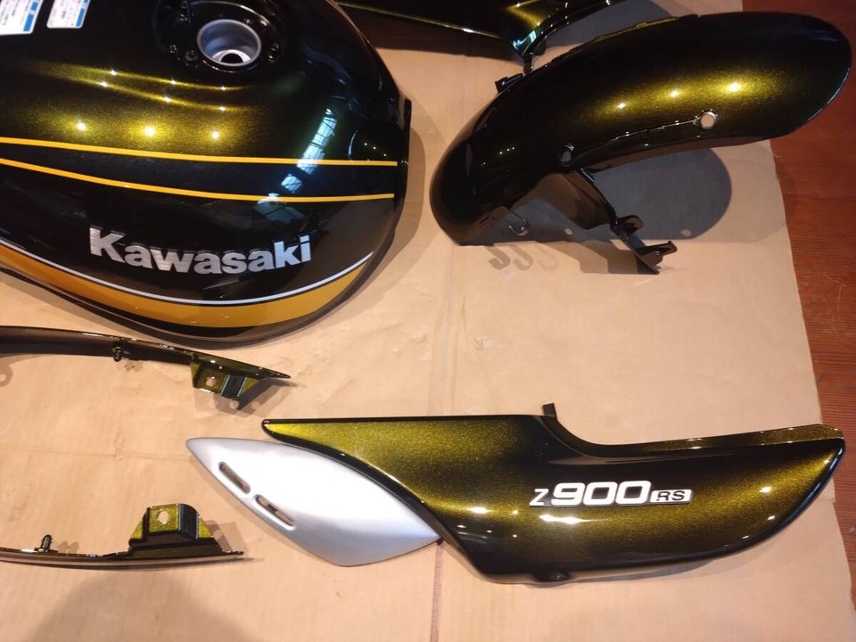 Kawasaki Genuine Z900Rs Fuel Tank Cowl Set Exteriorcar No Scratches ...