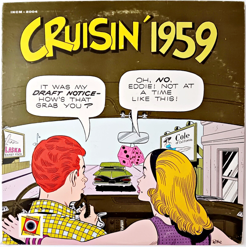 Cruisin' 1959 - Various Artists - 1972 Vinyl LP - Rock 'n' Roll Greats ...