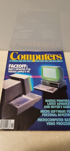 NOV 1984 COMPUTERS AND ELECTRONICS magazine IBMS UPDATED PC | eBay ...