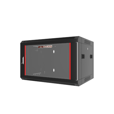 6U Wall Mount Server Rack Network Cabinet Locking Glass Door Av Data ...