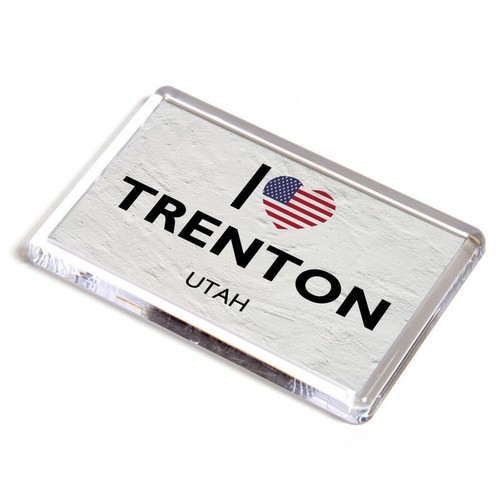 FRIDGE MAGNET - I Love Trenton, Utah - USA | eBay