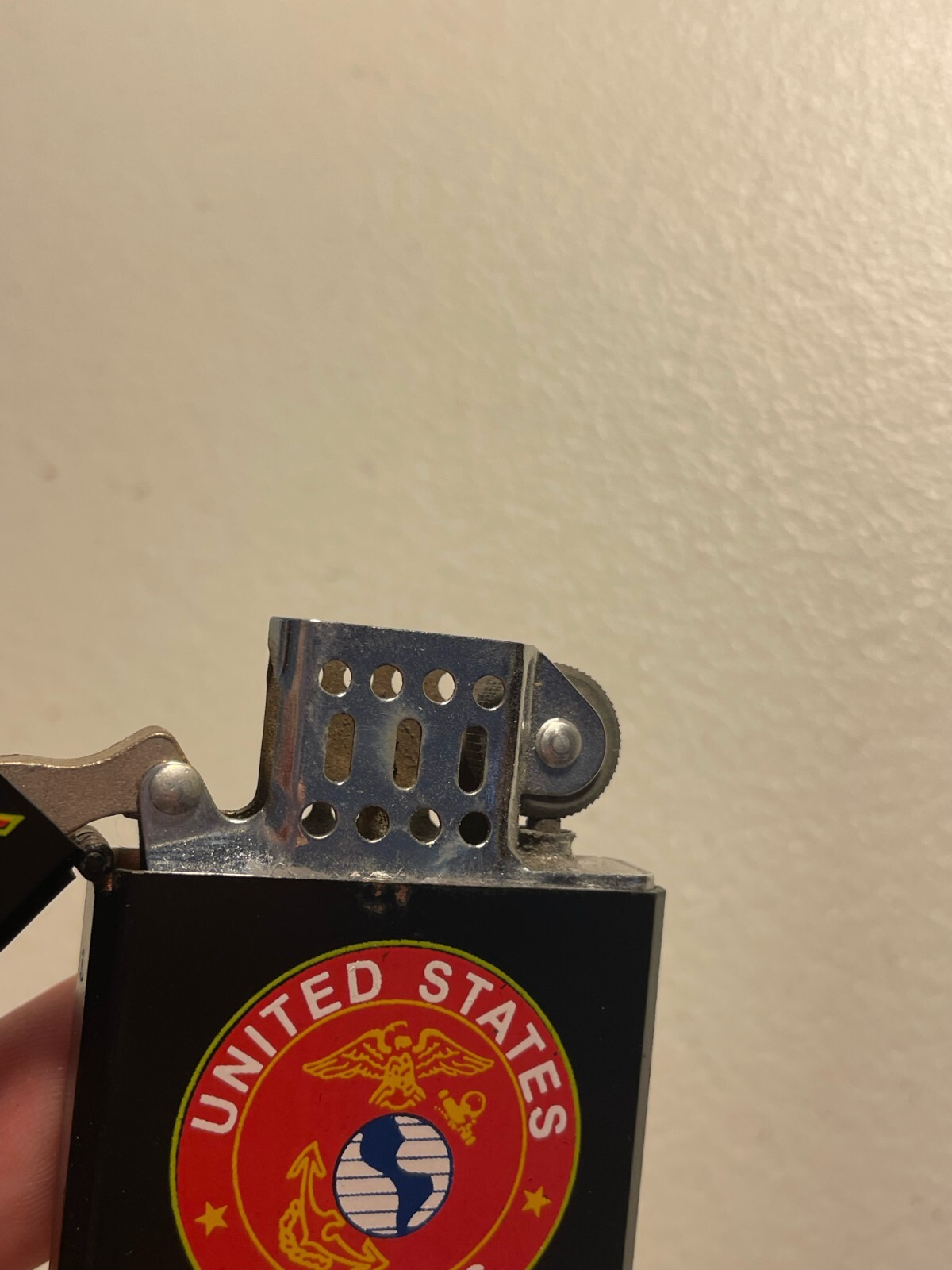 USMC Marines Lighter black Lighter United States USA Logo Marine Corps ...