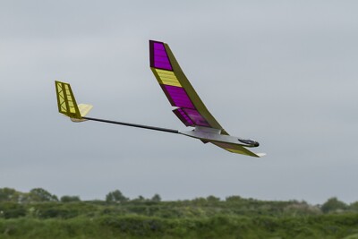 Thermal Magic Light - RC 2M Model Glider ~ Laser-cut Balsa "RIB ...