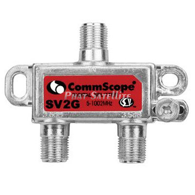 CommScope SV-2G 2-way Digital Cable Coaxial Splitter 5-1000mhz Comcast ...