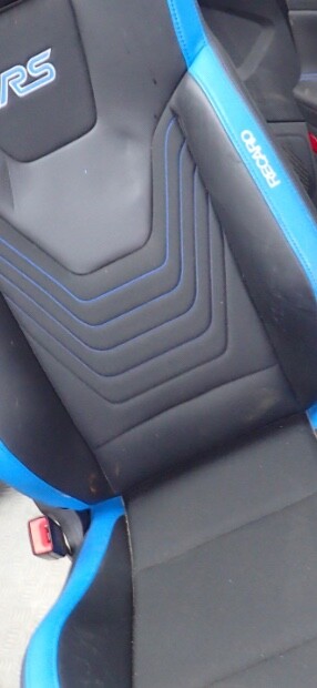 FORD FOCUS RS MK3 RECARO PERFORMANCE LEATHER SEATS SITZE BOLSTERS ...