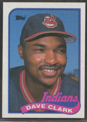 1989 Topps #574 Dave Clark Cleveland Indians | eBay