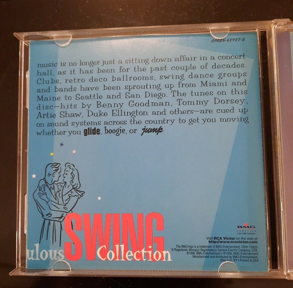 The Fabulous Swing Collection CD RCA Victor BMG Direct | eBay