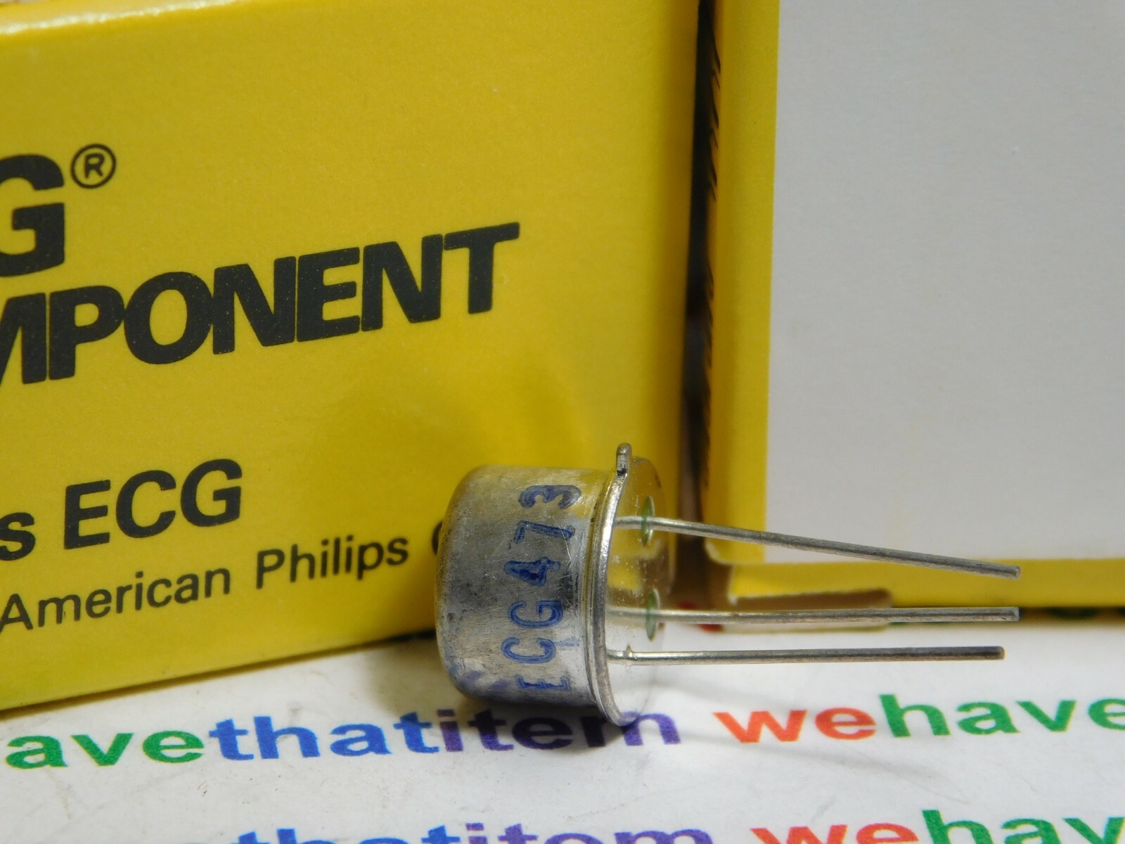 ECG473 / CROSSES TO NTE473 / TRANSISTOR / TO39 / 2 PIECES (qzty) | eBay