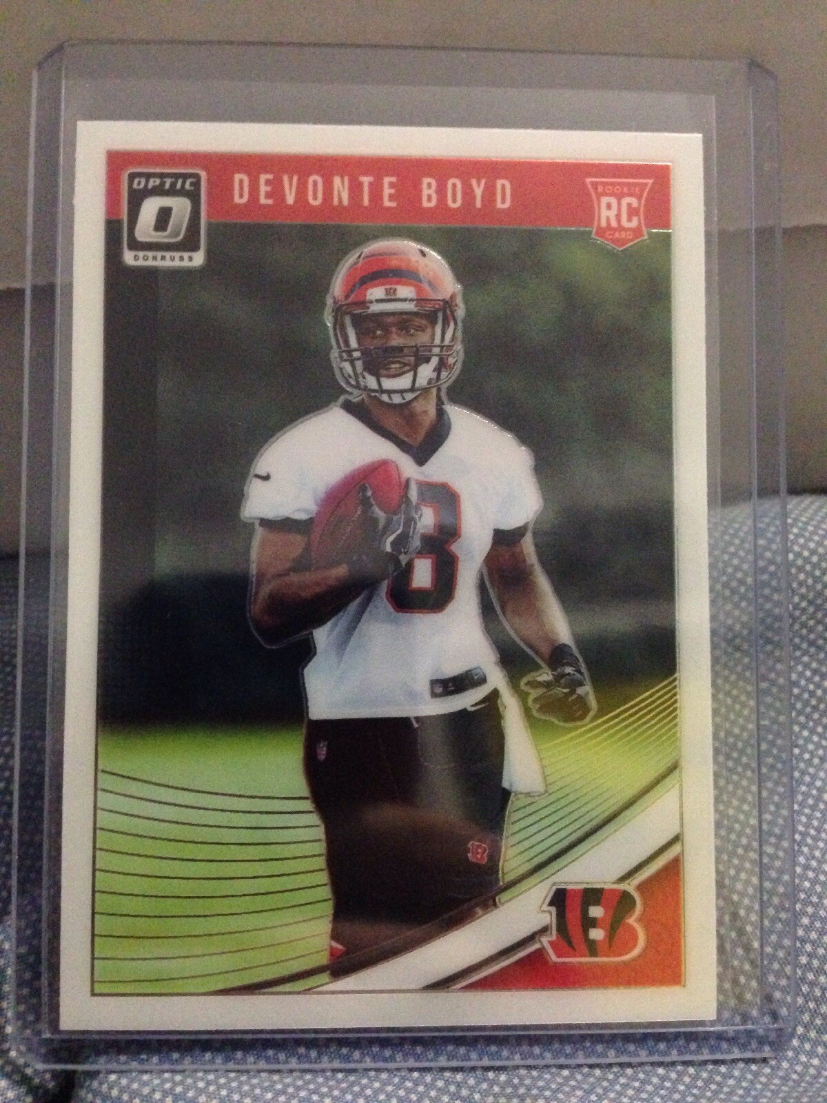 2018 Donruss Optic Rc #142 Devonte Boyd - Cincinnati Bengals | eBay