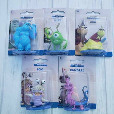 Set 5 Monsters Inc Mini Figures Sulley Boo Mike Randall Roz Disney ...