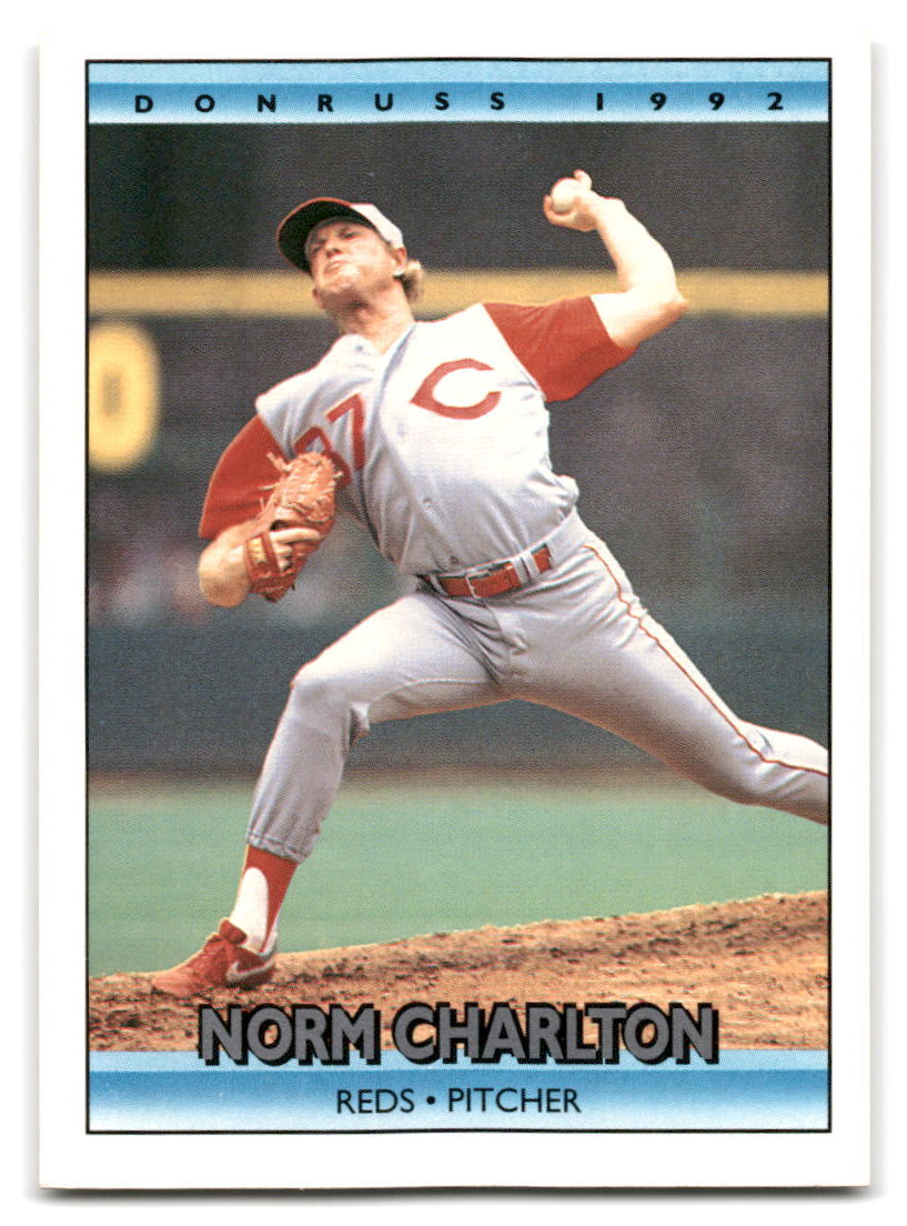 Norm Charlton 1992 Donruss Baseball #102 Cincinnati Reds | eBay