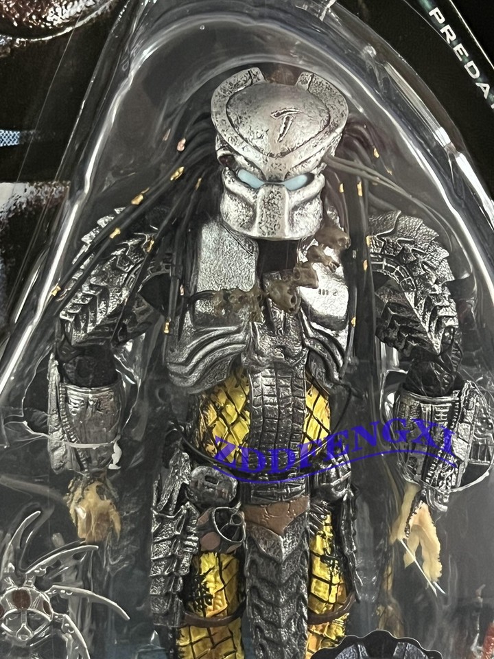 NECA Alien VS. Predator 7" Masked Scar Predator Action Figure Model ...