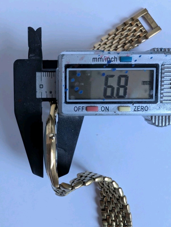 Vintage Bulova 97a59 Round Gold Tone Analog Watch Works | eBay UK