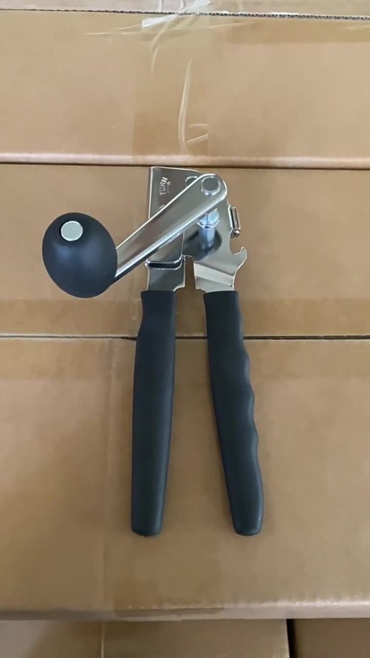 Commercial Can Opener Manual Heavy Duty Easy Folding Hand Crank Can ...