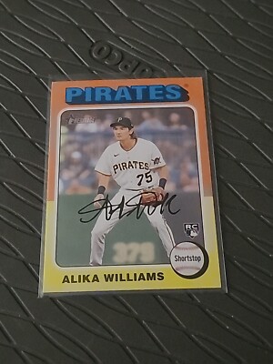 Alika Williams 2024 TOPPS HERITAGE Baseball Card | eBay
