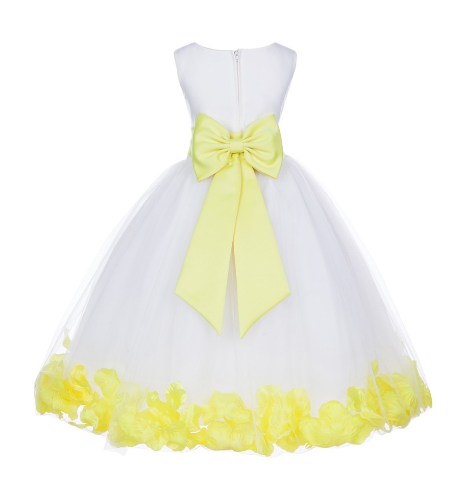 Wedding Flower Girl Dress Birthday Girl Dresses Gradation Pageant Rose ...