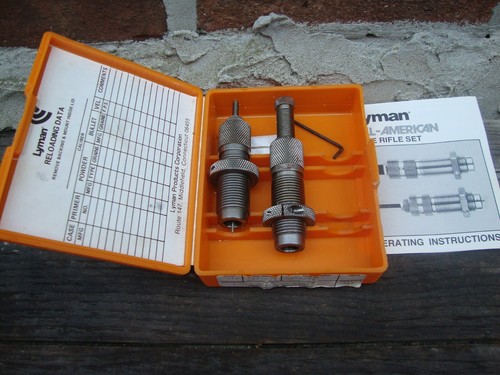 Lyman 35 Remington Reloading Die Set FL Original Box Instructions 35 ...