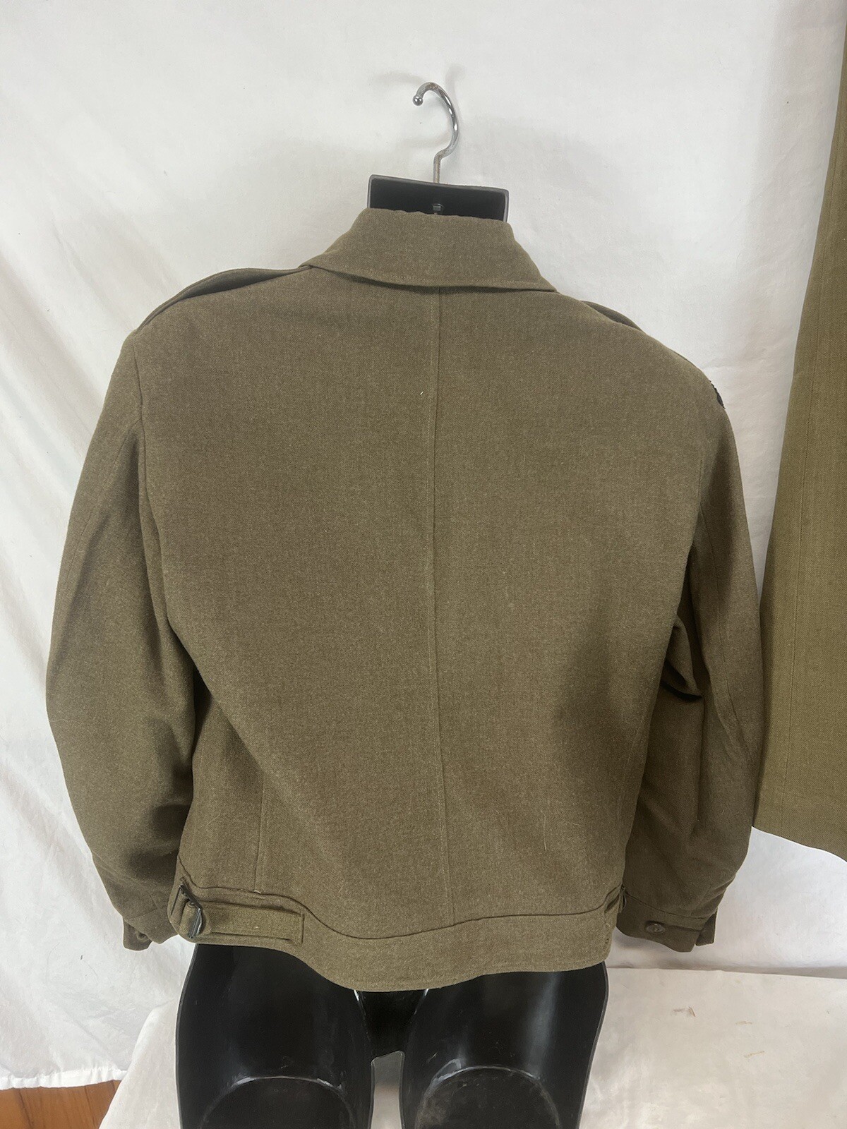 Ww2 Us Army Dress Uniform Ike Jacket Pants And Ca… Gem