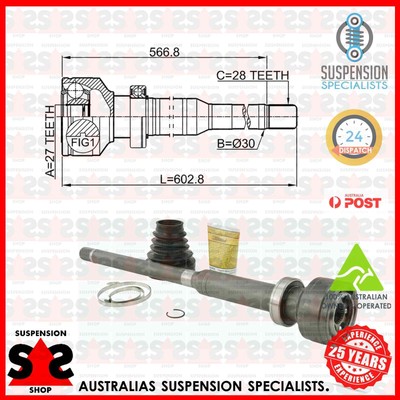 Front Axle Right Joint Kit, Drive Shaft Suit VOLVO Xc70 Ii (136) D5 AWD ...