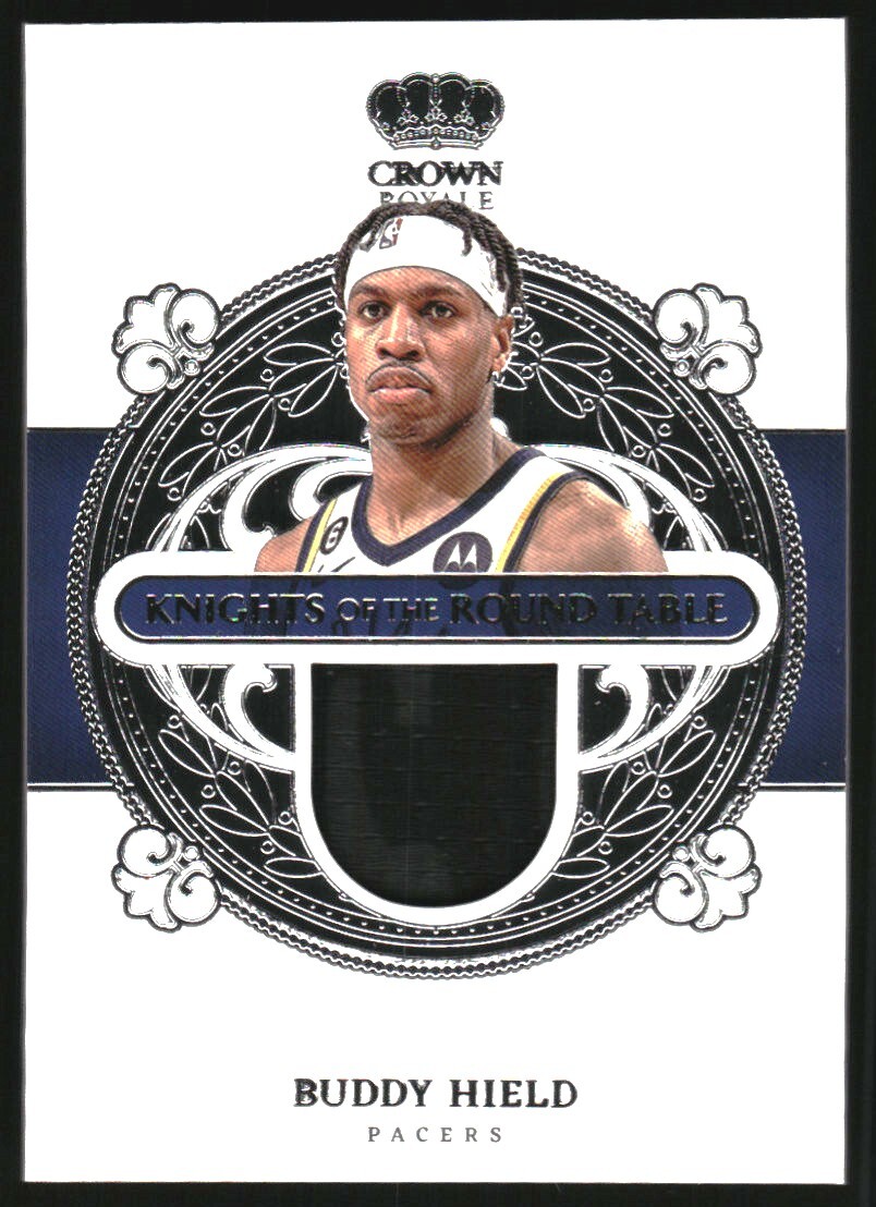 2022-23 Crown Royale Knights of the Round Table Relics #26 Buddy Hield ...