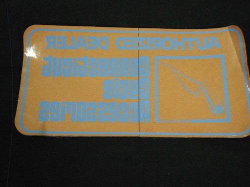 CONNECTICUT CYCLE ACC. VINTAGE STICKER - 1970's - 80'S + OTHER MX ...