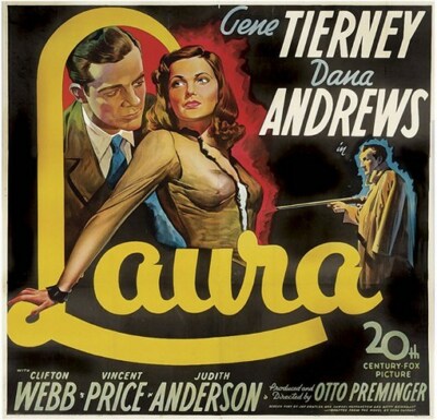 LAURA MOVIE POSTER Otto Preminger RARE HOT VINTAGE 3 | eBay