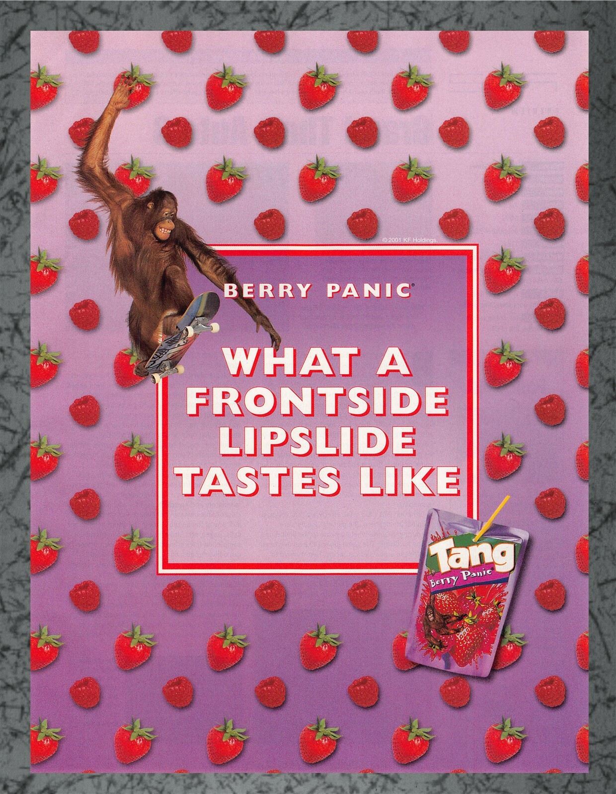 Tang Berry Panic Juice Drink Original 2002 Vintage Print Ad Art | eBay