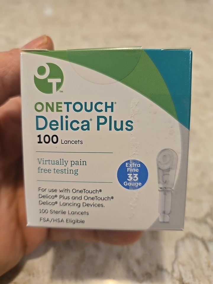 OneTouch Verio Test Strips and OneTouch Delica Plus Lancets - Both ...