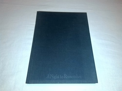 A Night To Remember Titanic Walter Lord Harback [Revised Illustrated ...