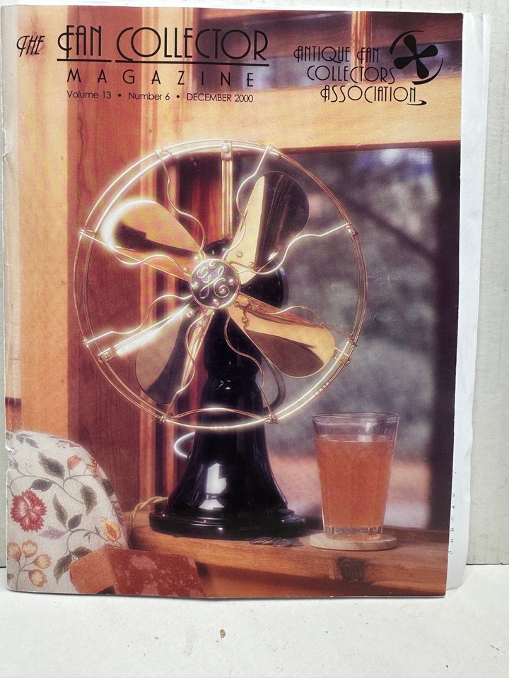1915 G.E. 12" Coin Operated Fan - with Fan Collectors Magazine ...