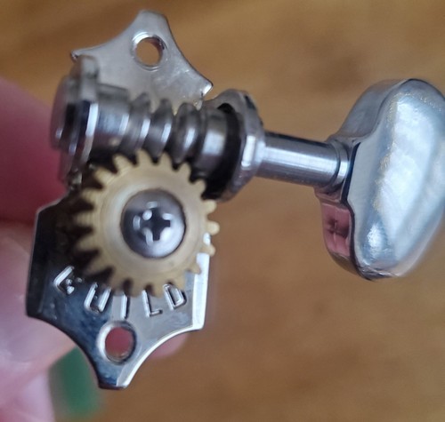 Guild Open Gear Nickel Finish Guitar Tuners Tuning Machines 3x3 | eBay