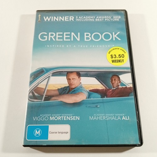 Green Book DVD Region 4 PAL Video Store Ex Rental Movie Viggo Mortensen ...