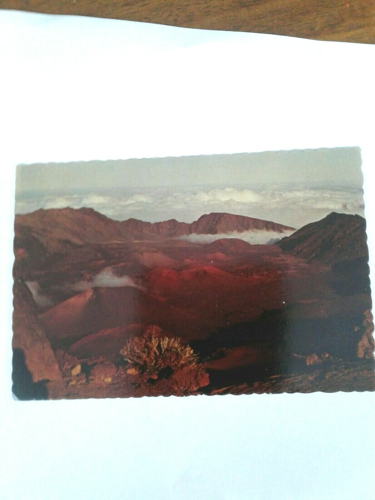 Hawaii: Haleakala Crater - Extinct volcano on Island of Maui - Vintage ...