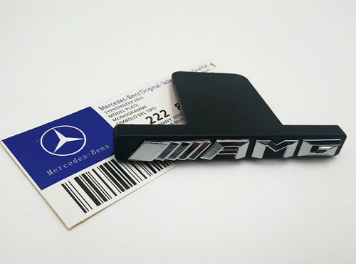 AMG Emblem GT PanAmericana Front Grille Chrome Badge for Mercedes C43 ...
