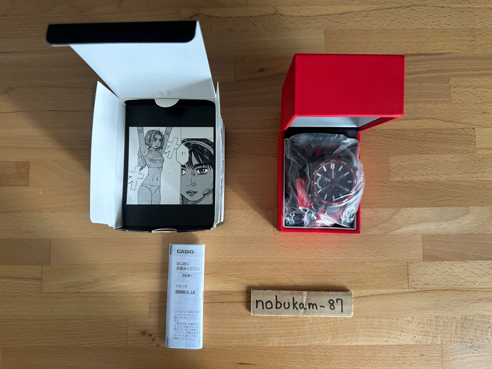 Initial D & MF GHOST Collaboration Watch ECB-2000MFG-1AJR CASIO EDIFICE ...