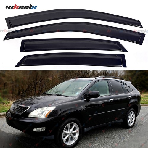 Window Visor Vent Rain Guard Deflector for 04-09 Lexus RX330 RX350 ...