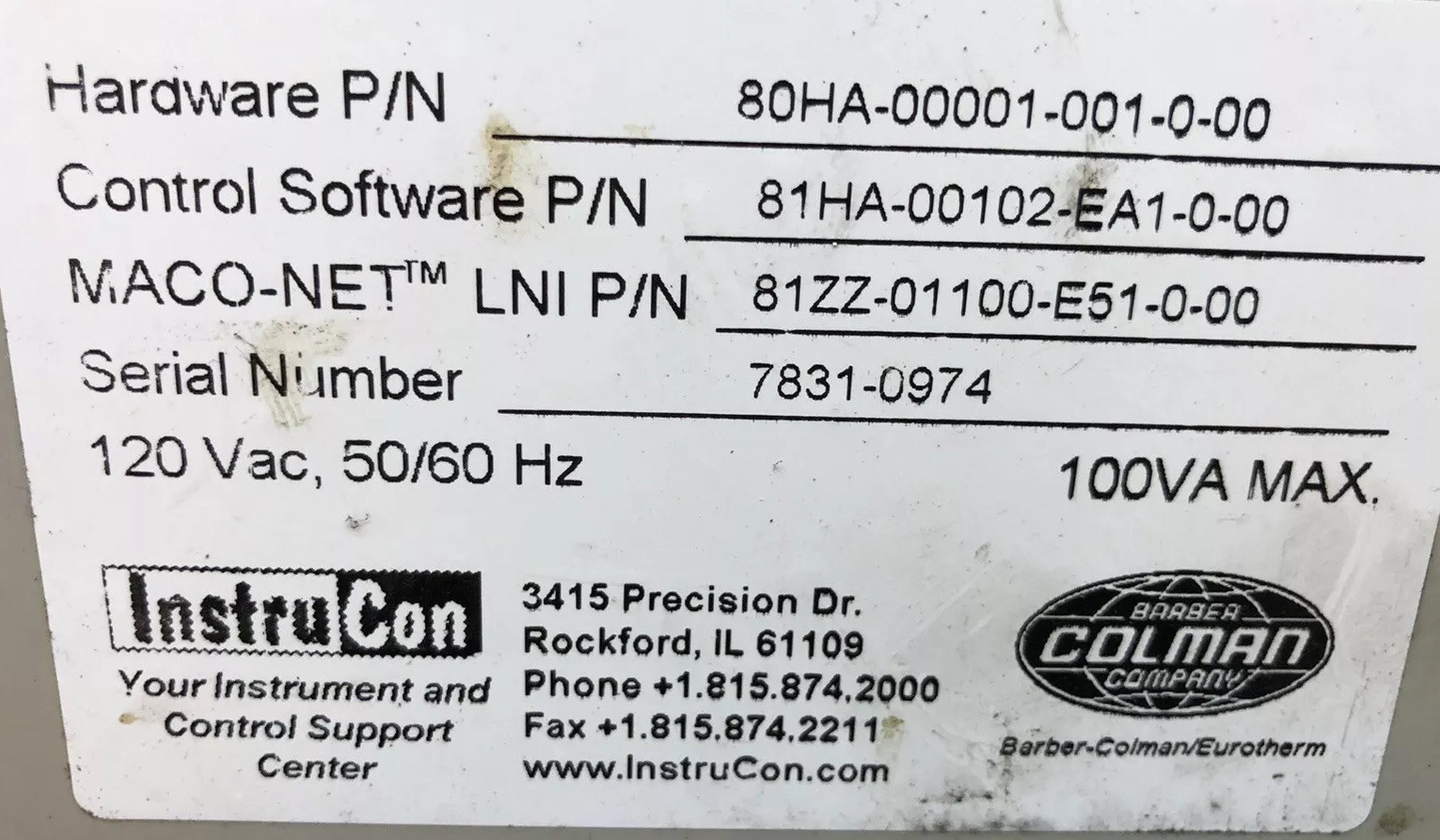 BARBER COLMAN MACO 8000 (6pcs modules + 1pc touchscreen) | eBay
