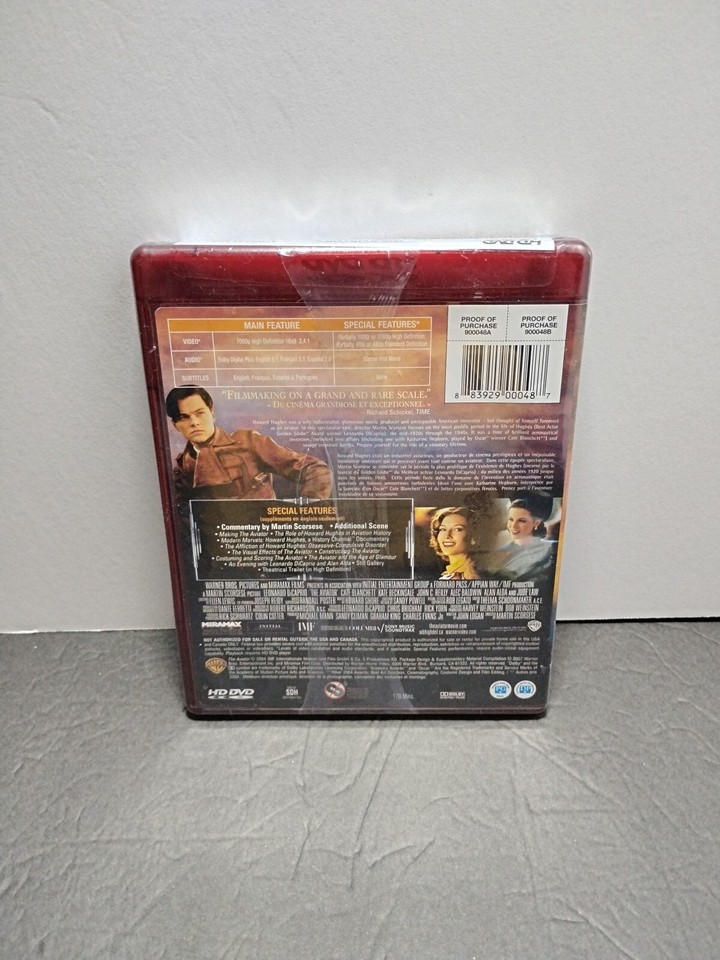 Aviator (HD-DVD 2004) Actors: Leonardo DiCaprio, Cate Blanchett | eBay