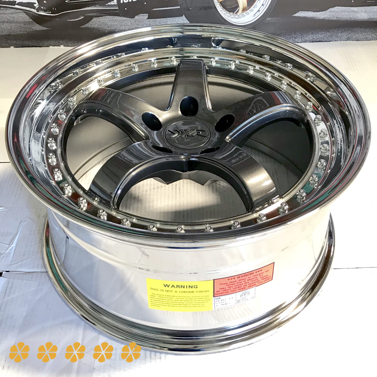 XXR 565 18x8.5 +35 Graphite Platinum Lip Rims Wheels 5x114.3 18 Honda ...