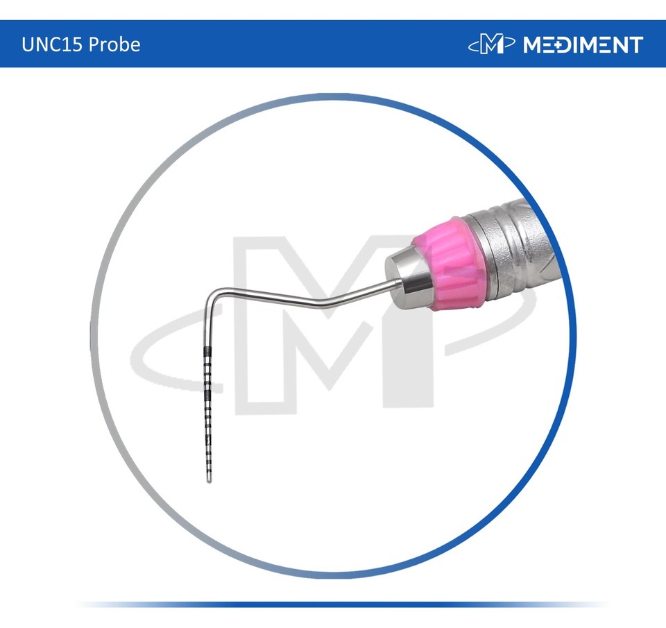 5 X Dental Periodontal Probe UNC15-William Probe Pocket Depth dentistry ...