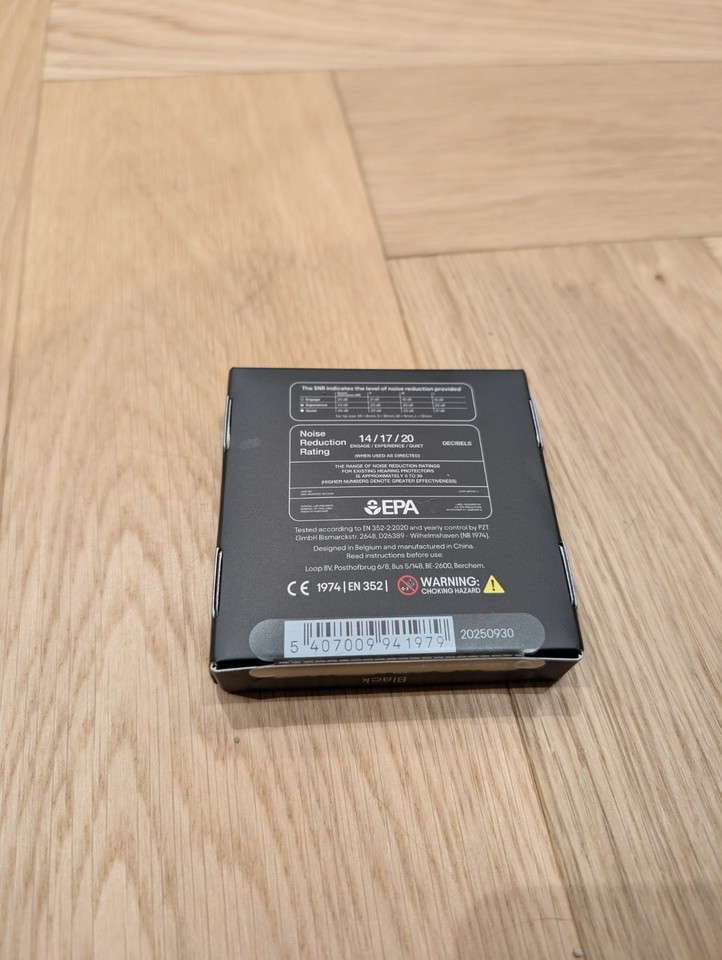 Black Loop Switch 2 Adjustable Ear Plugs – 3 Noise Relief Modes | eBay UK