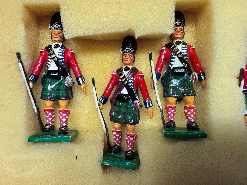 Union Jack: Boxed Set - Scottish Highlanders, c1750. Finely Detailed | eBay