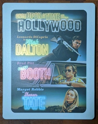 ONCE UPON A TIME IN HOLLYWOOD 4K STEELBOOK | eBay